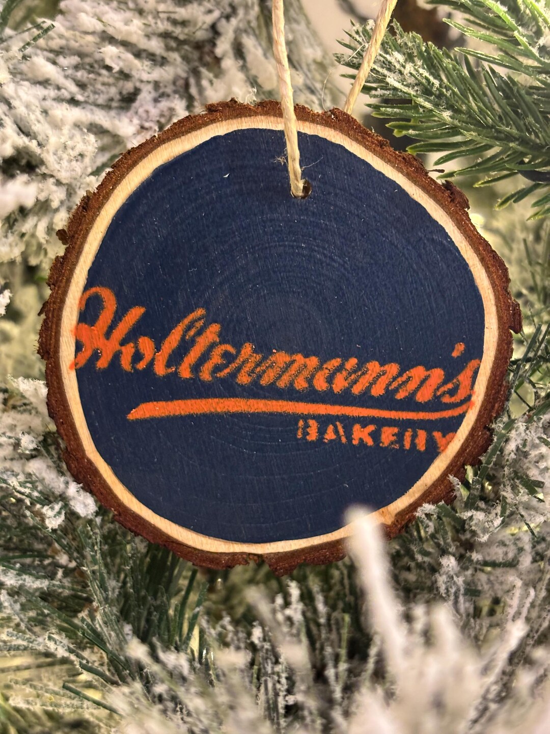 Hand Painted Holtermann's Bakery Ornament - Etsy