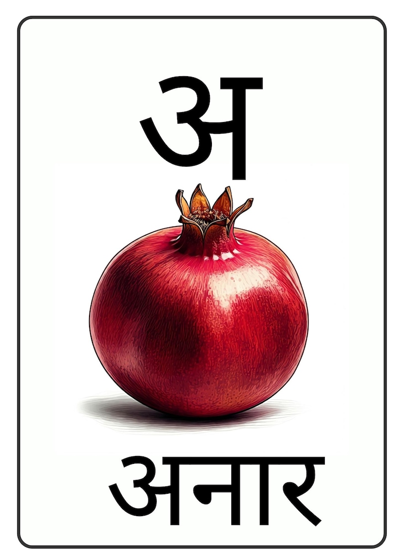 Discover Nepali Vowels: A Colorful Alphabet Journey - Etsy
