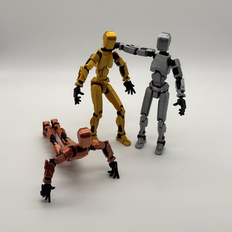 Articulated Dummy 13 Action Figure 100%: 3D Printed Collectible (kit or ...