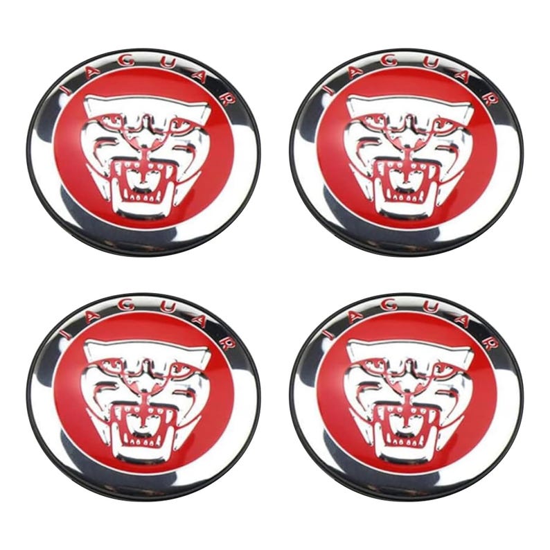 Set of 4 Jaguar Alloy Wheel Centre Caps 59mm - Etsy UK