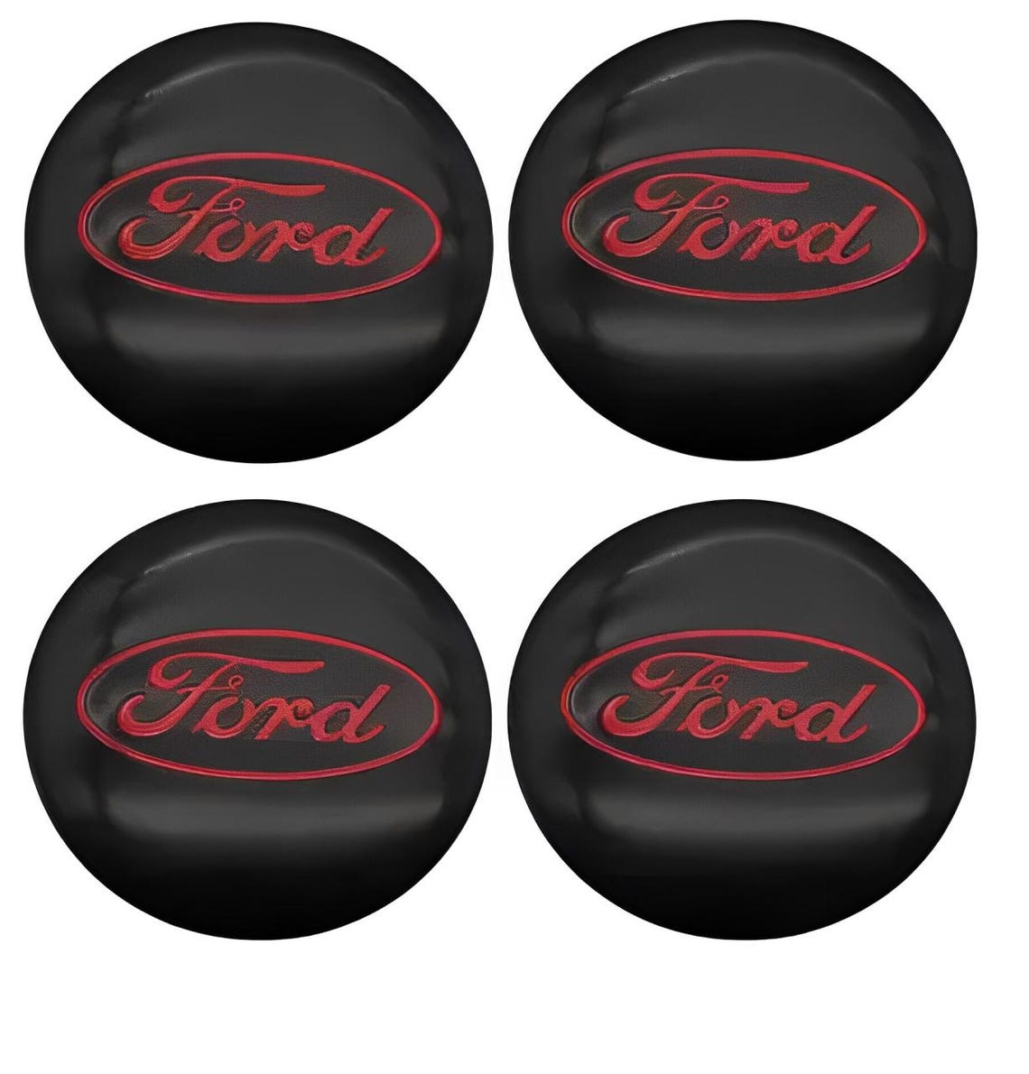 Ford Wheel Center Hub Caps: 3D Emblem, Set of 4 (56mm/60mm) - Etsy