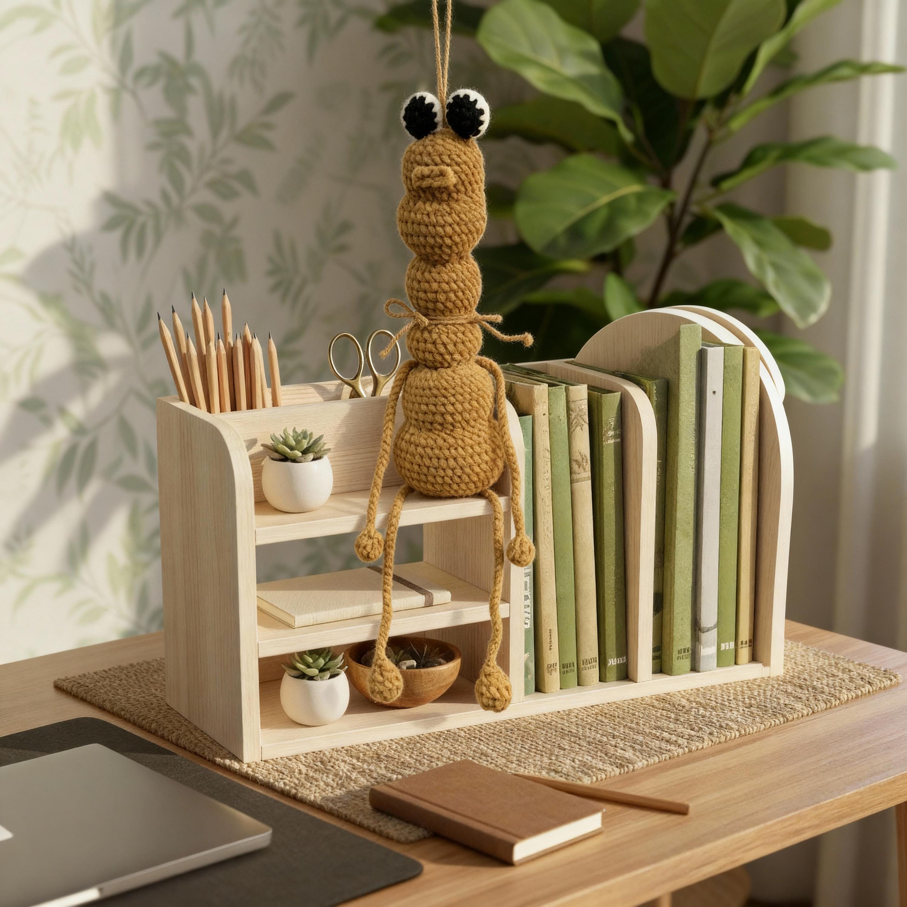 Marcus the Worm Crochet Plushie Pattern: Amigurumi Toy PDF Digitl DIY ...