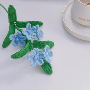 Blue Star Flower Crochet Pattern | Afghan Stitch Tutorial | Unique ...