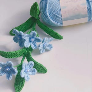 Blue Star Flower Crochet Pattern | Afghan Stitch Tutorial | Unique ...