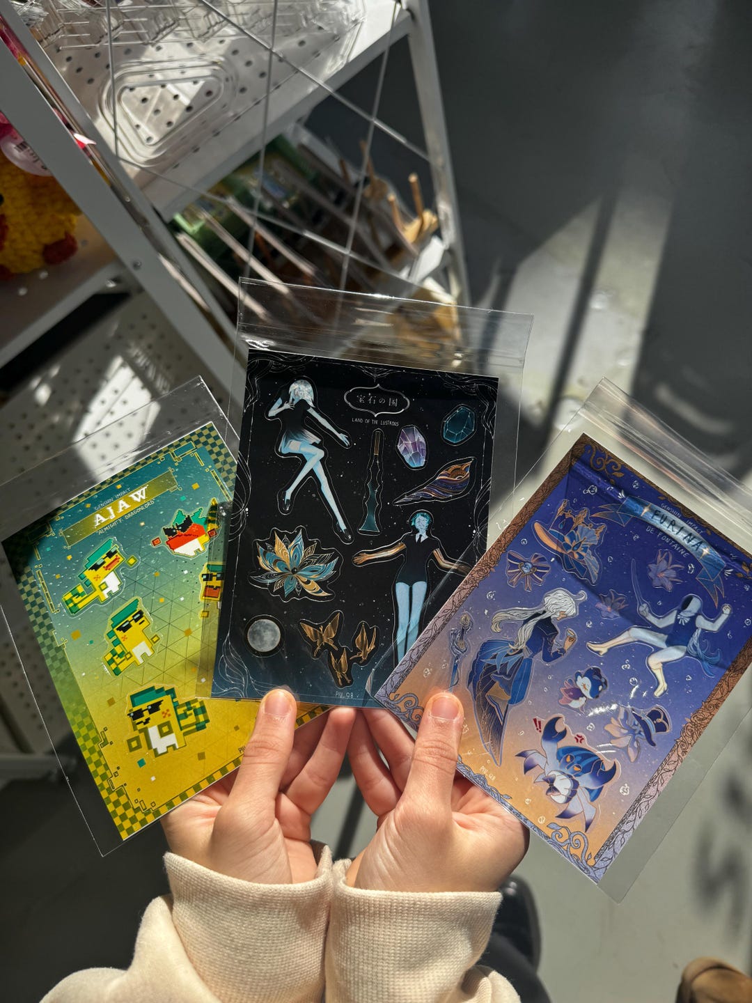 Sticker Sheets - Furina, Ajaw, Houseki No Kuni - Etsy