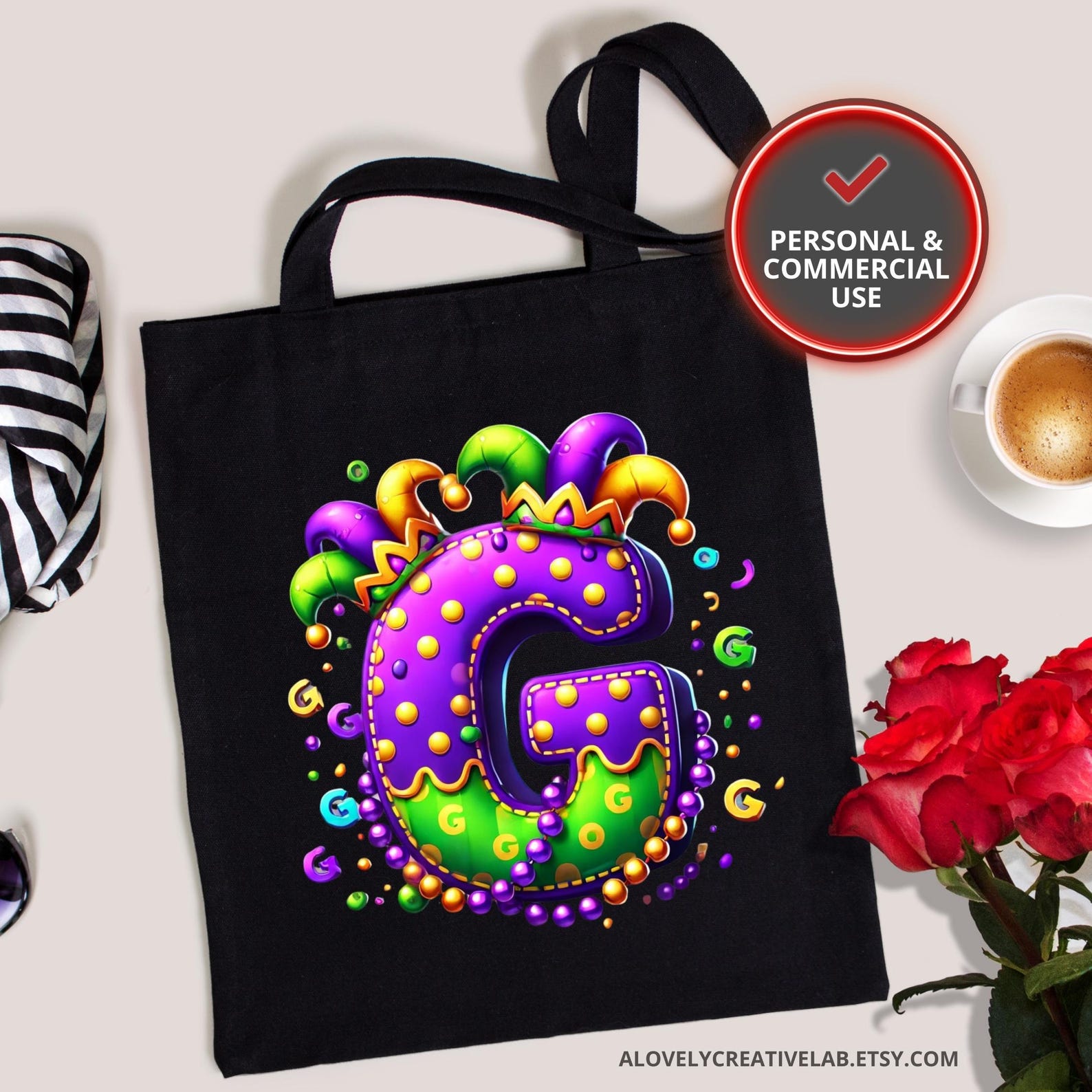 Mardi Gras Alphabet PNG, Nola Letters & Numbers, Fat Tuesday Clipart ...