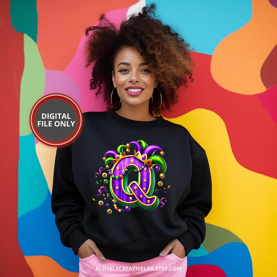 Mardi Gras Alphabet PNG, Nola Letters & Numbers, Fat Tuesday Clipart ...