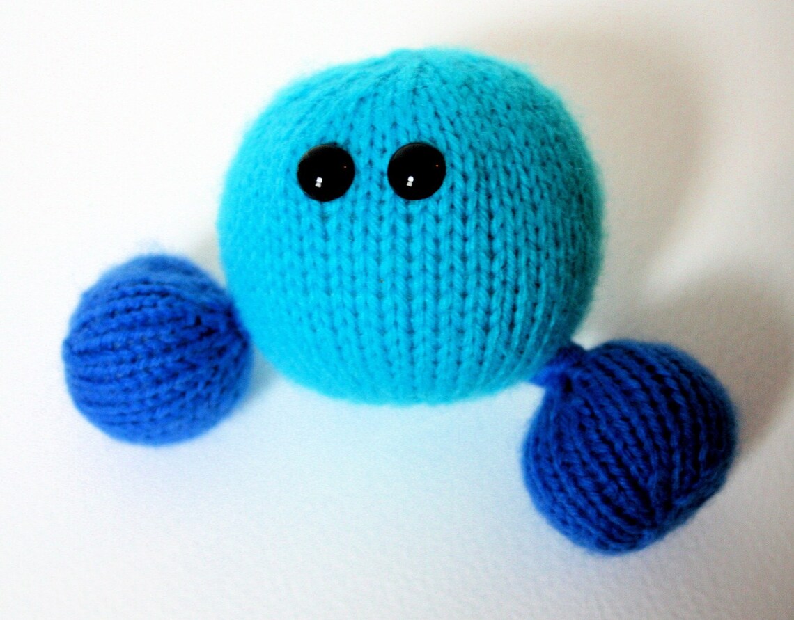 Knit Your Own Amigurumi Water Molecules - Etsy