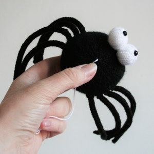 Knit Your Own Spooky Spider (pdf Knitting Pattern) - Etsy