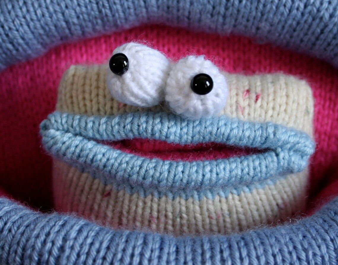 Mummy and Baby Monsters Knitting Pattern (pdf File Set by Email) - Etsy