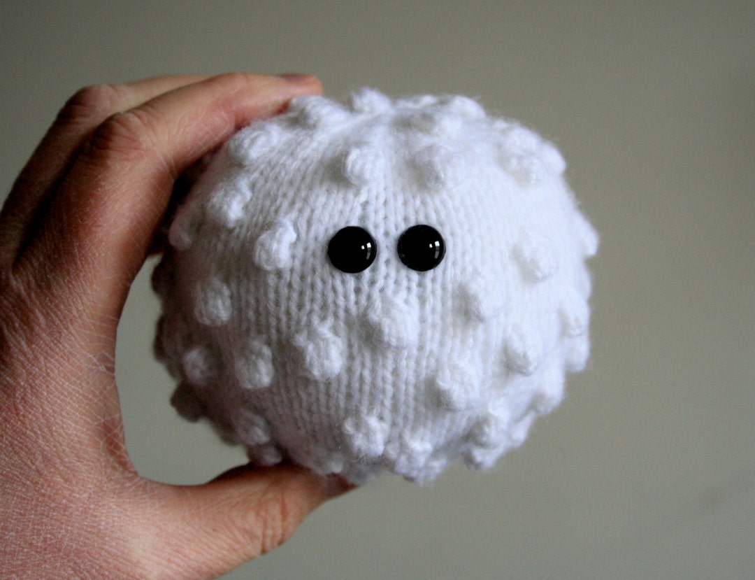 Knit Your Own White Blood Cell (basophil) (pdf Knitting Pattern) - Etsy