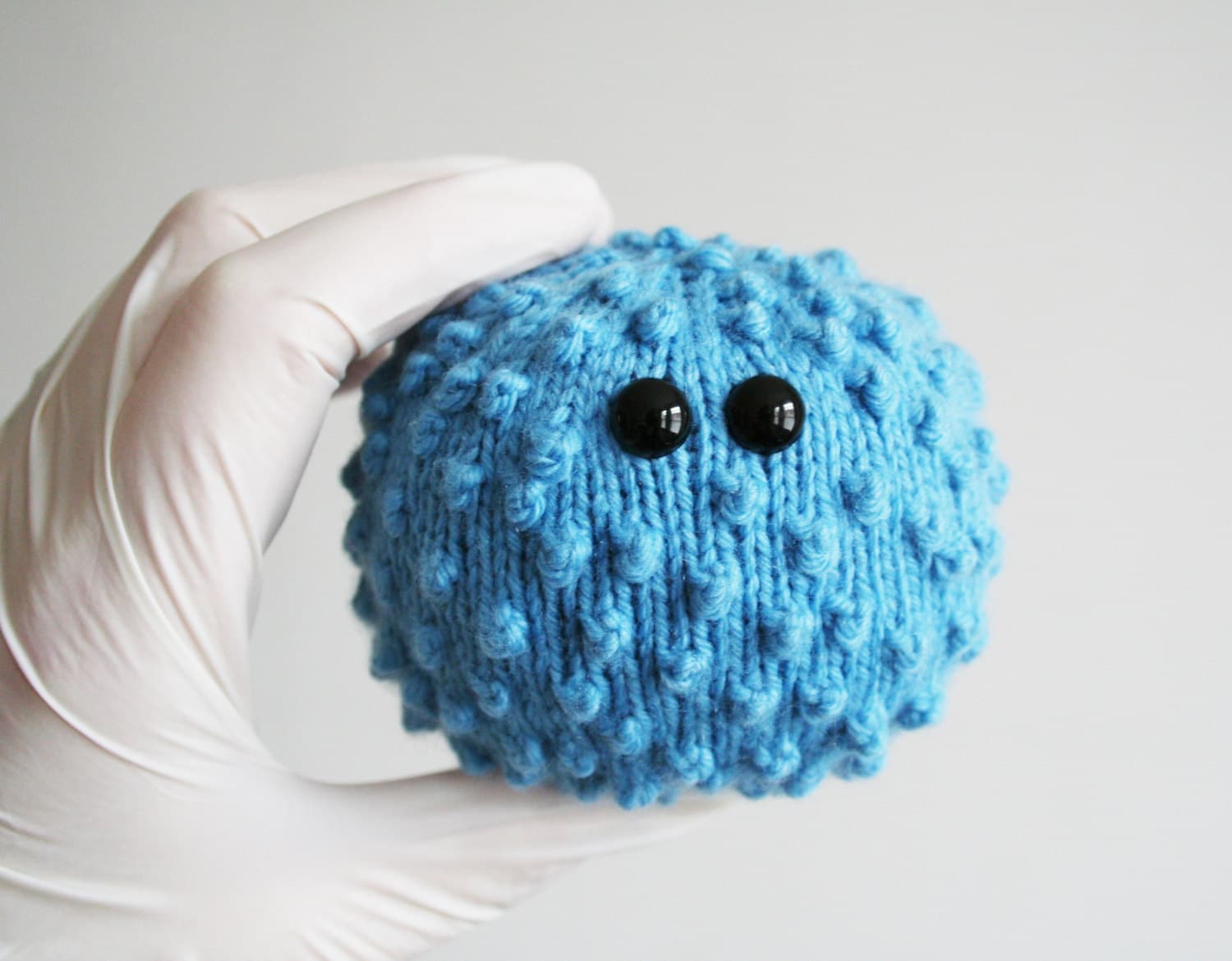 White Blood Cell (T Cell) Knitting Pattern (pdf File Sent by Email) - Etsy