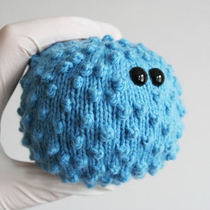 White Blood Cell (T Cell) Knitting Pattern (pdf File Sent by Email) - Etsy
