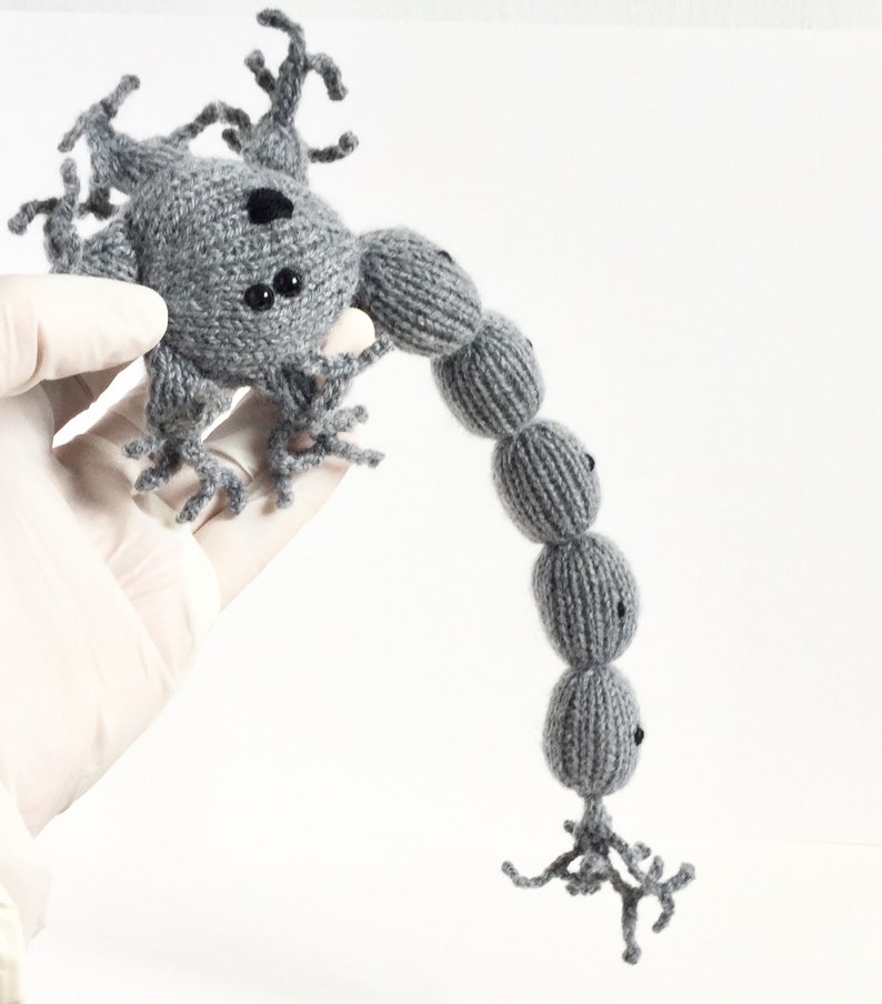 Amigurumi Neuron Knitting Pattern (pdf File Sent by Email) - Etsy