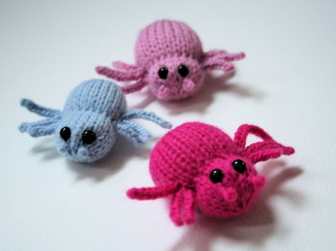 Knit Your Own Friendly Little Bugs pdf Pattern - Etsy