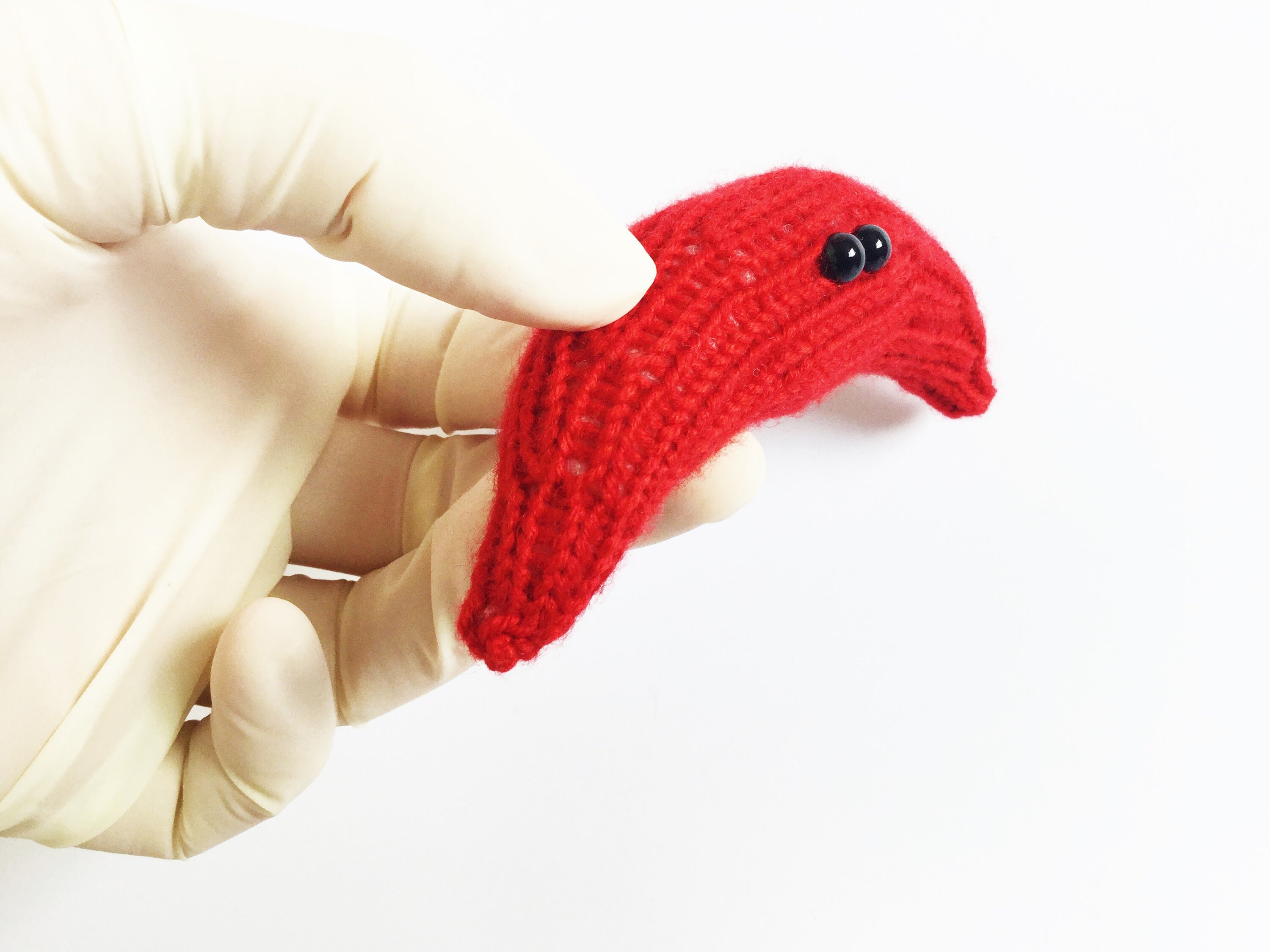 Knit Your Own Sickle Red Blood Cell (pdf Knitting Pattern) - Etsy