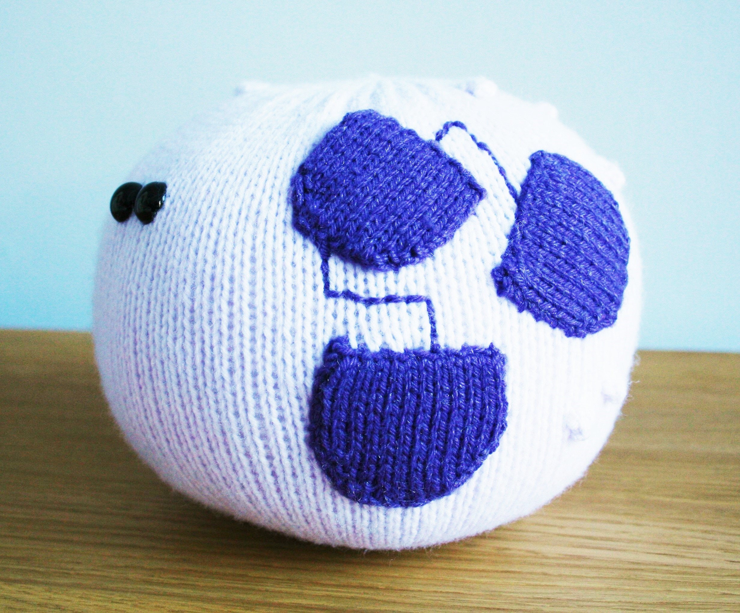 White Blood Cell (neutrophil) Knitting Pattern (pdf File Sent by Email ...