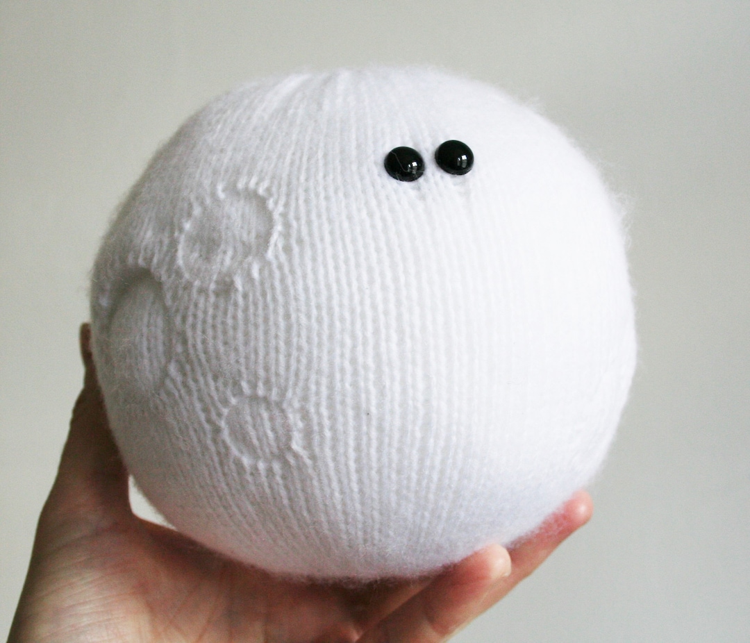 Knit Your Own Amigurumi Moon (pdf Knitting Pattern) - Etsy