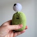 Knit Your Own Eyeball Aliens (pdf Knitting Pattern) - Etsy