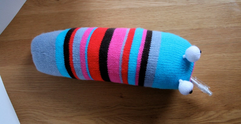 Knit Your Own Ravenous Slug (pdf Knitting Pattern) - Etsy