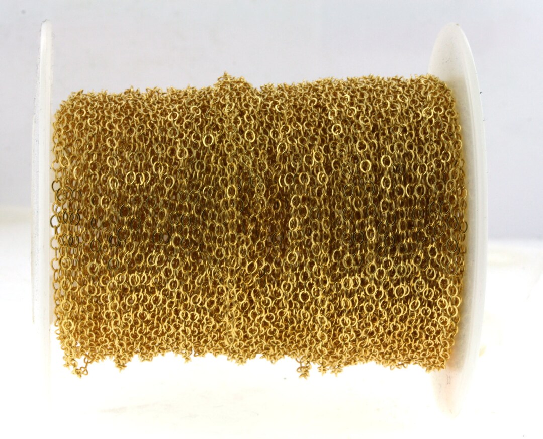 10 Feet- Bulk Spool 14k Gold Filled Cable Chain 1.3 Mm 2.79 per Ft - Etsy