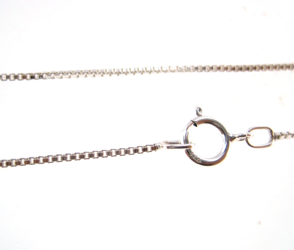 Quantity 3 18 Inch Sterling Silver 1.2 mm Box Chain | Etsy