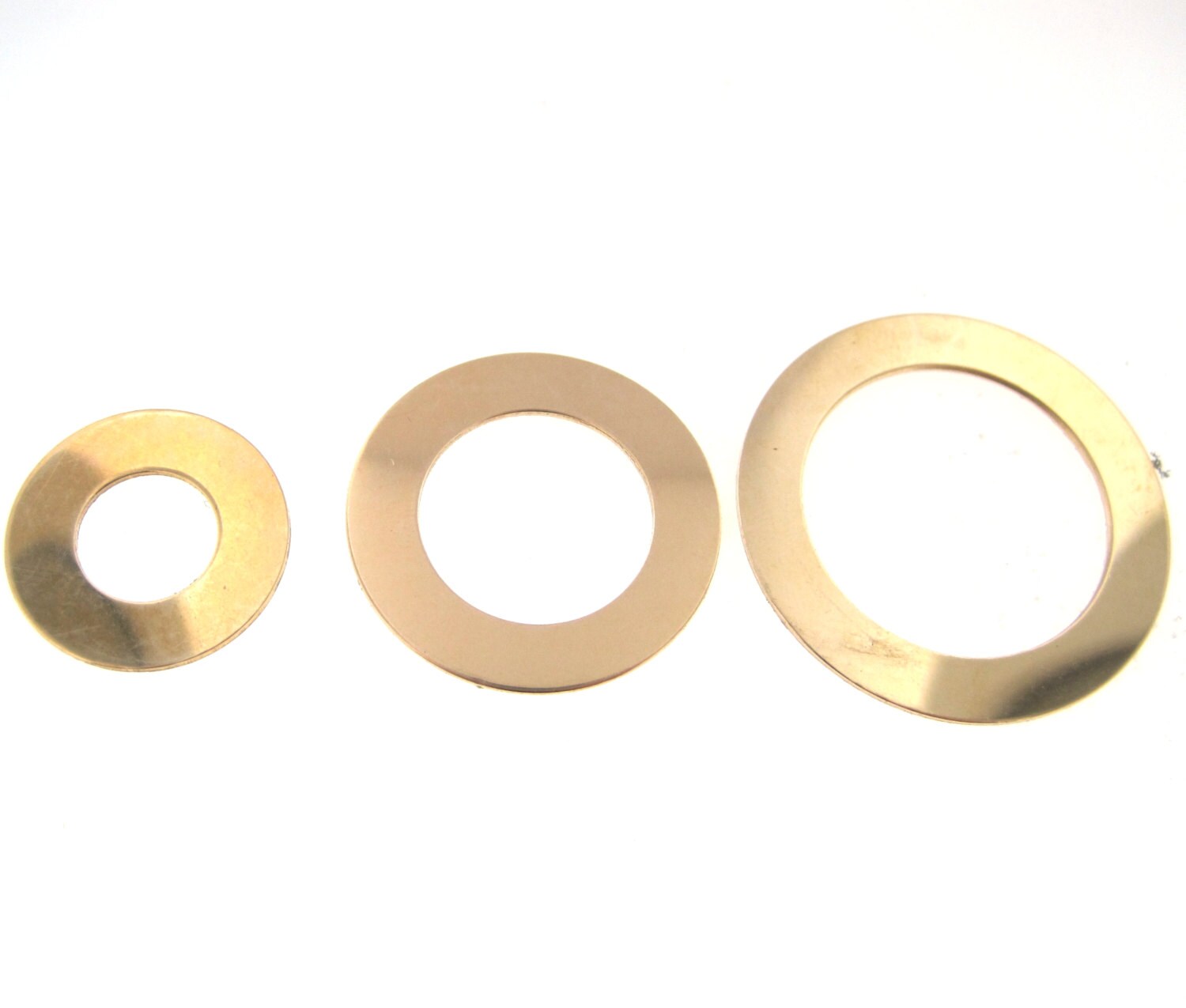 Quality Gold Filled 1 Inch 22 Gauge Round Circle Blank Washer for Hand ...