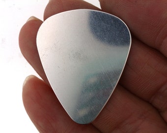 Silver Guitar Pick | Etsy
