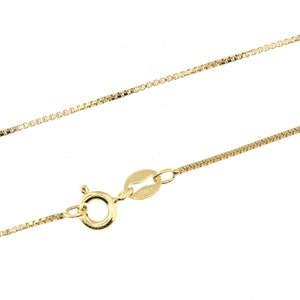 24 Inch 14K GOLD Filled 1.2 Mm Box Chain - Finished and READY to WEAR ...