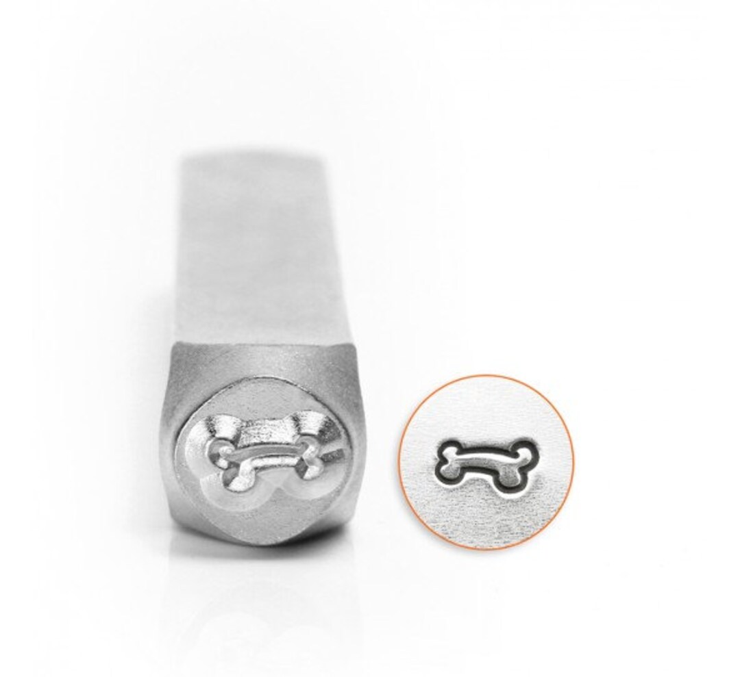 Design Stamp -dog Bone 6mm Metal Stamp - Low Shipping! - Etsy