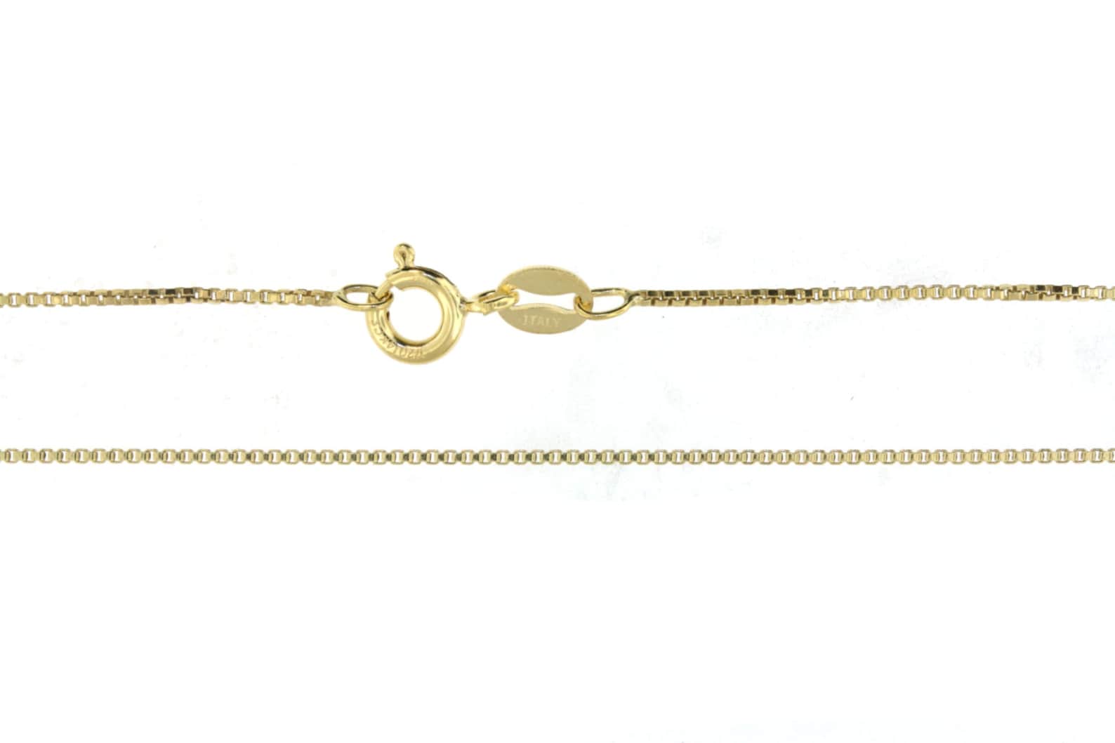 24 Inch 14K GOLD Filled 1.2 Mm Box Chain - Finished and READY to WEAR ...