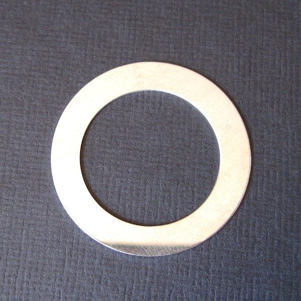 Silver Washer - Etsy