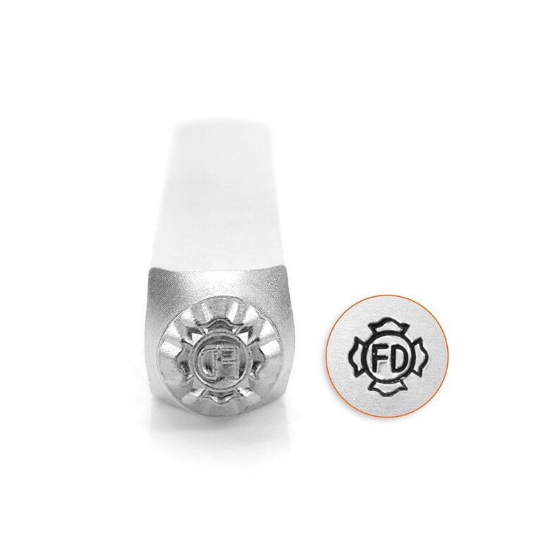 Impressart Fire Department Patch Design Stamp 6mm Low - Etsy