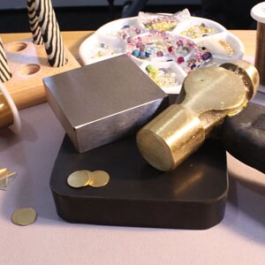 Small Metal Stamping Steel Block 2x2x.75 Inch - Jeweler's Must Have ...