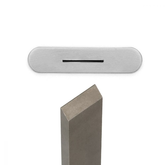 Long Straight Line 19.5mm Design Stamp metal Stamp for Your - Etsy