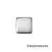 Pewter Square Tag 3/4 Inches - 16 Gauge Thick Hand Stamped Jewelry ...