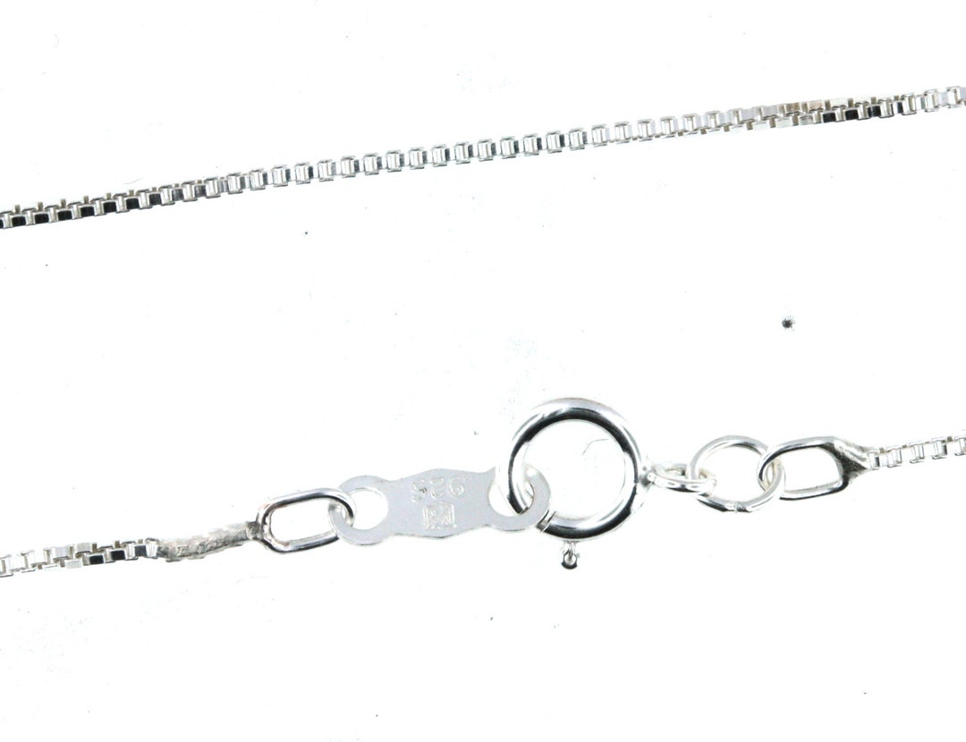 30 Inch Sterling Silver 1.2 Mm Box Chain - Finished and READY TO WEAR ...