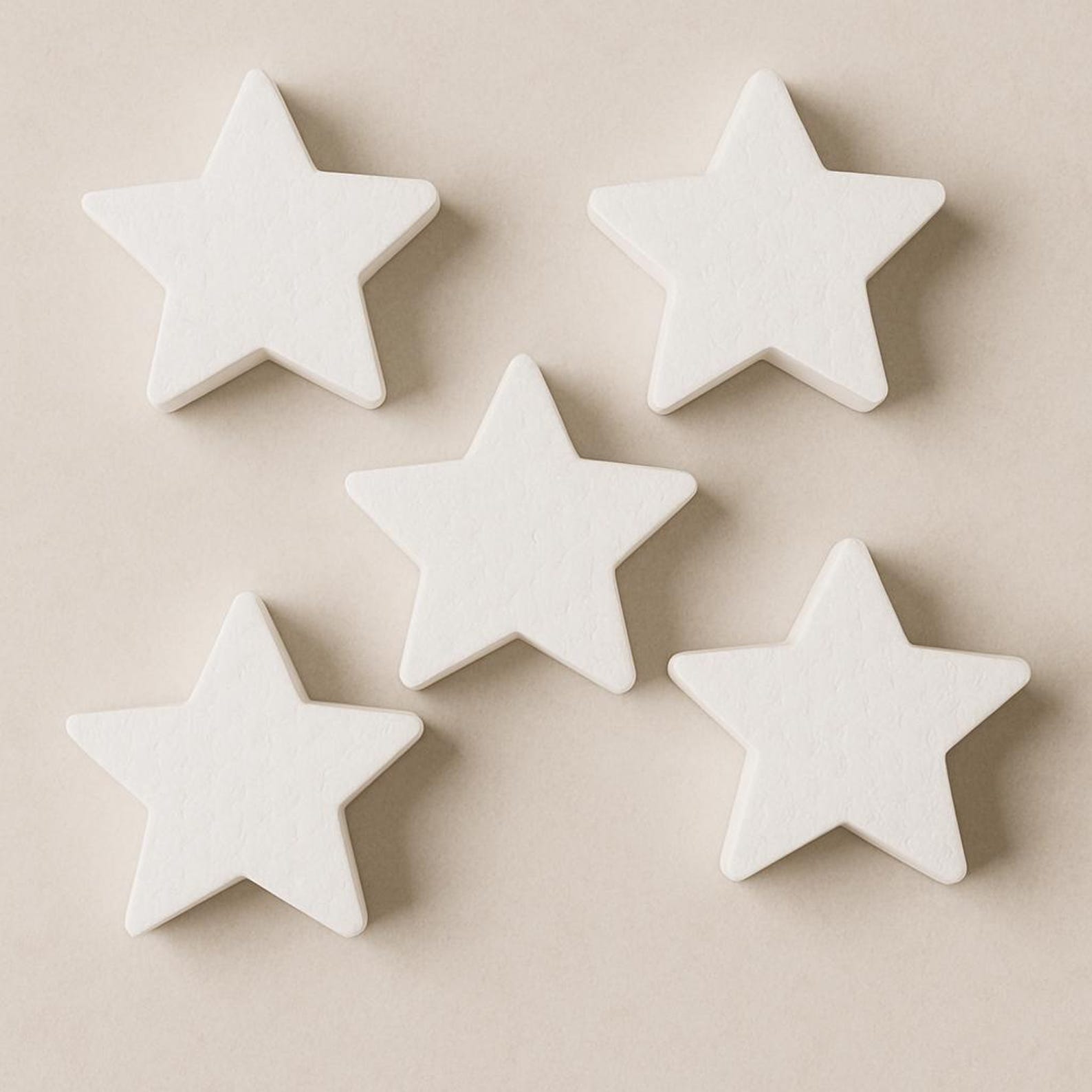 EPS Foam Stars - 2D White Styrofoam Shapes for Crafts, DIY, Weddings ...