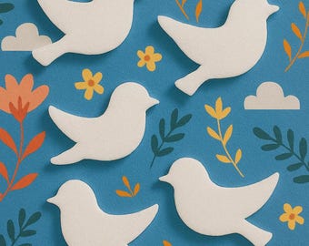 Foam Clouds - 2D White Styrofoam Shapes for Crafts, DIY, Weddings, and ...