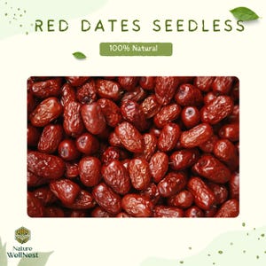 Premium Red Dates Seedless – Natural Sweetness, Healthy Snack, and ...