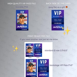 Custom Huntrix VIP Pass: Personalized K-pop Inspired Bobby's Lanyard ...