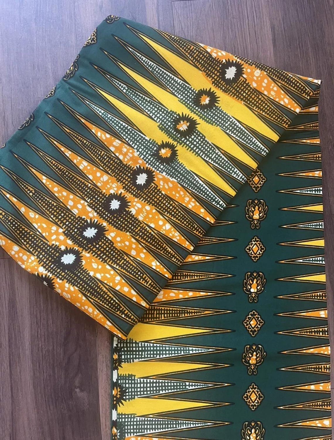 Authentic African Ankara Fabric-6 Yards of Bold Patterns & Colors - Etsy