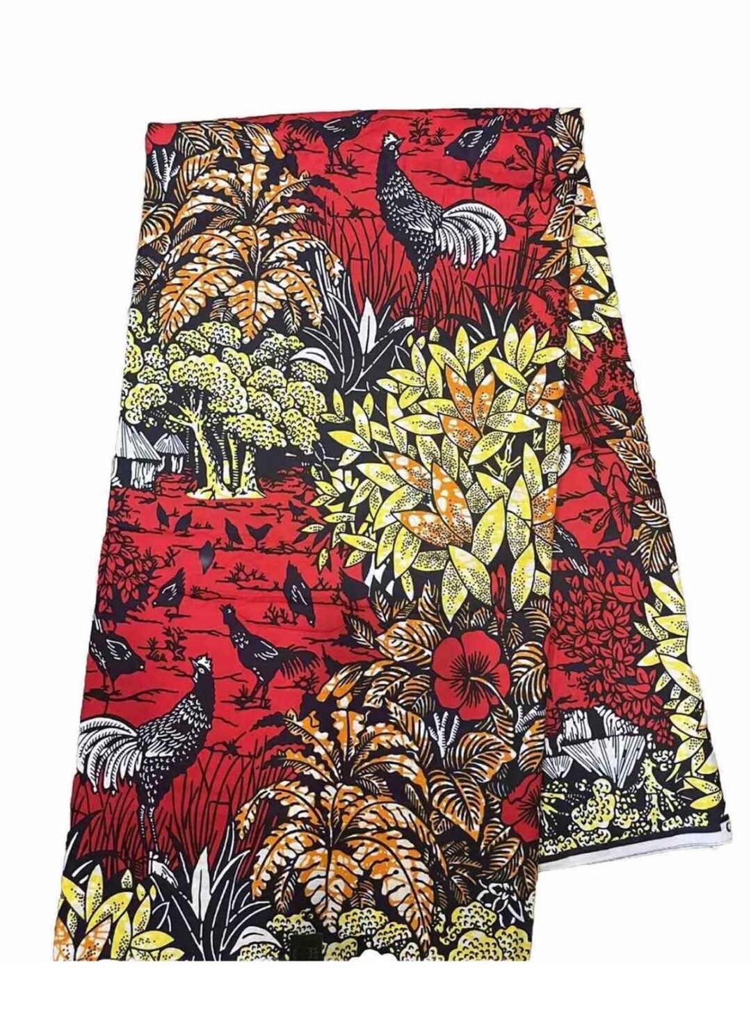 Authentic African Ankara Fabric-6 Yards of Bold Patterns & Colors - Etsy