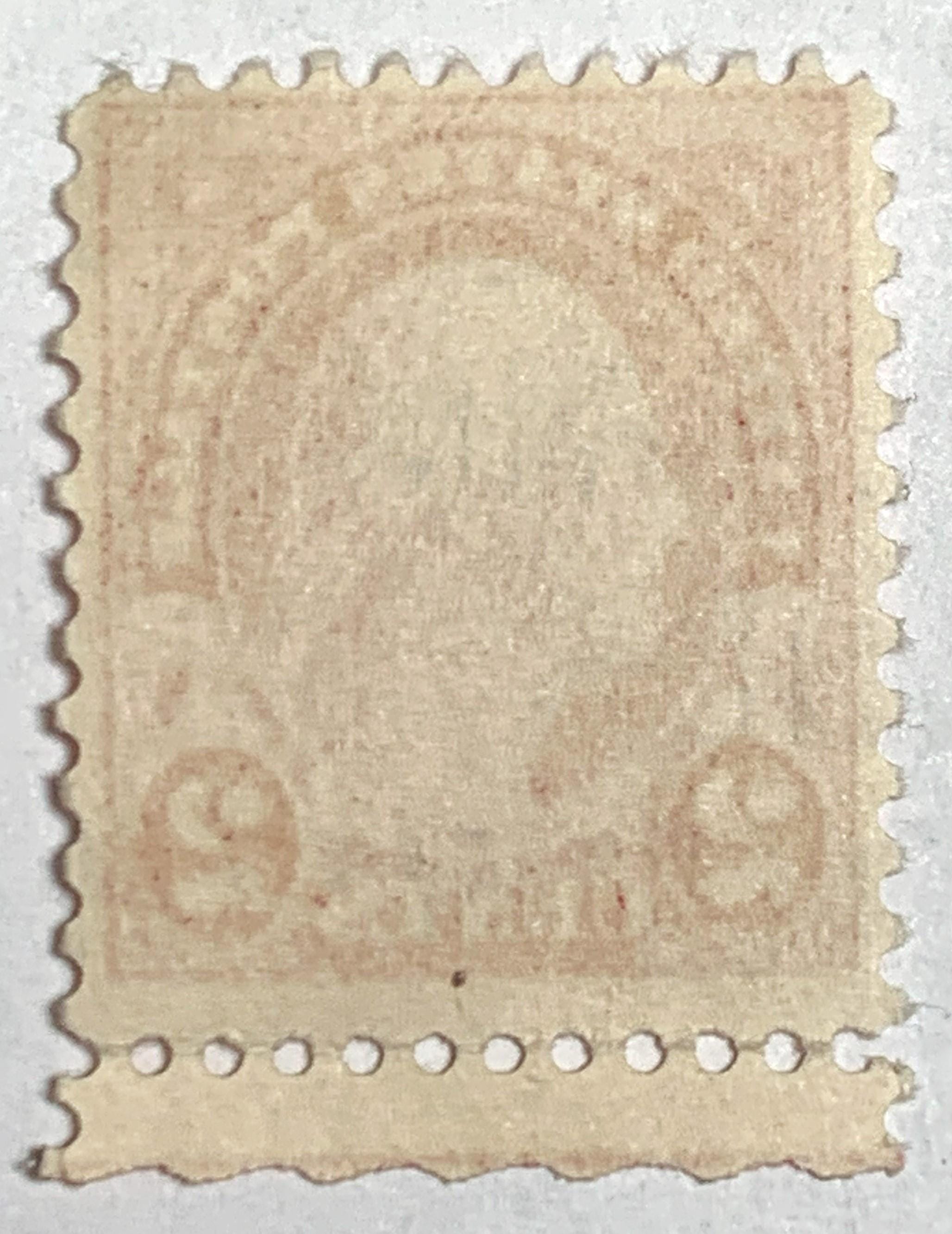 Vintage Rare US George Washington 2 Cents Stamp, Used, One Margin, 1923 ...