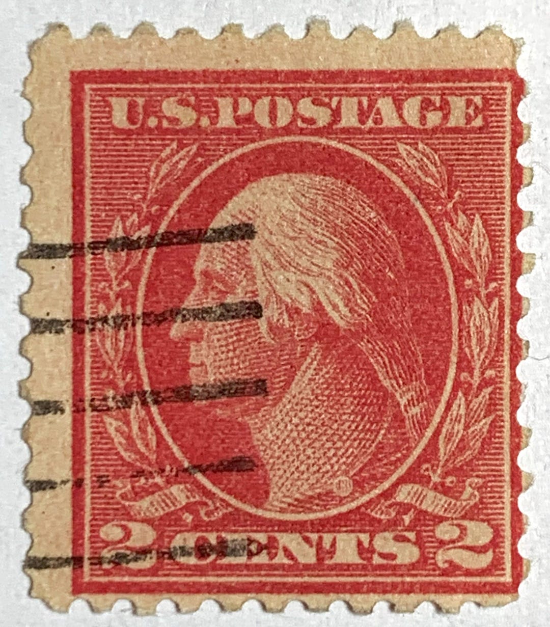 Vintage Rare US George Washington 2 Cents Stamp, Used, 1912, #48 - Etsy