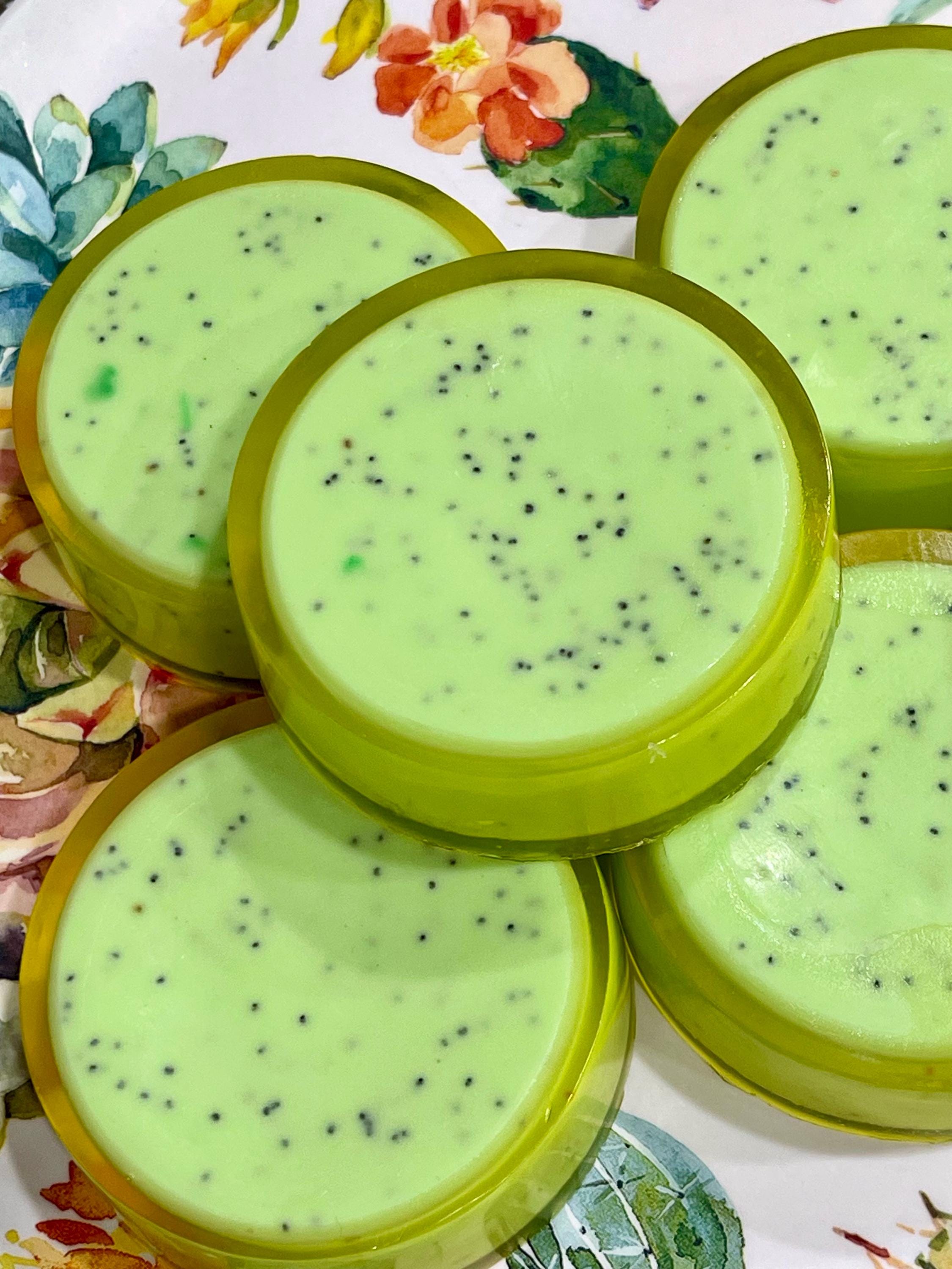 Soap..pineapple Kiwi Soaps! Luscious Goats Milk and Clear Glycerin ...