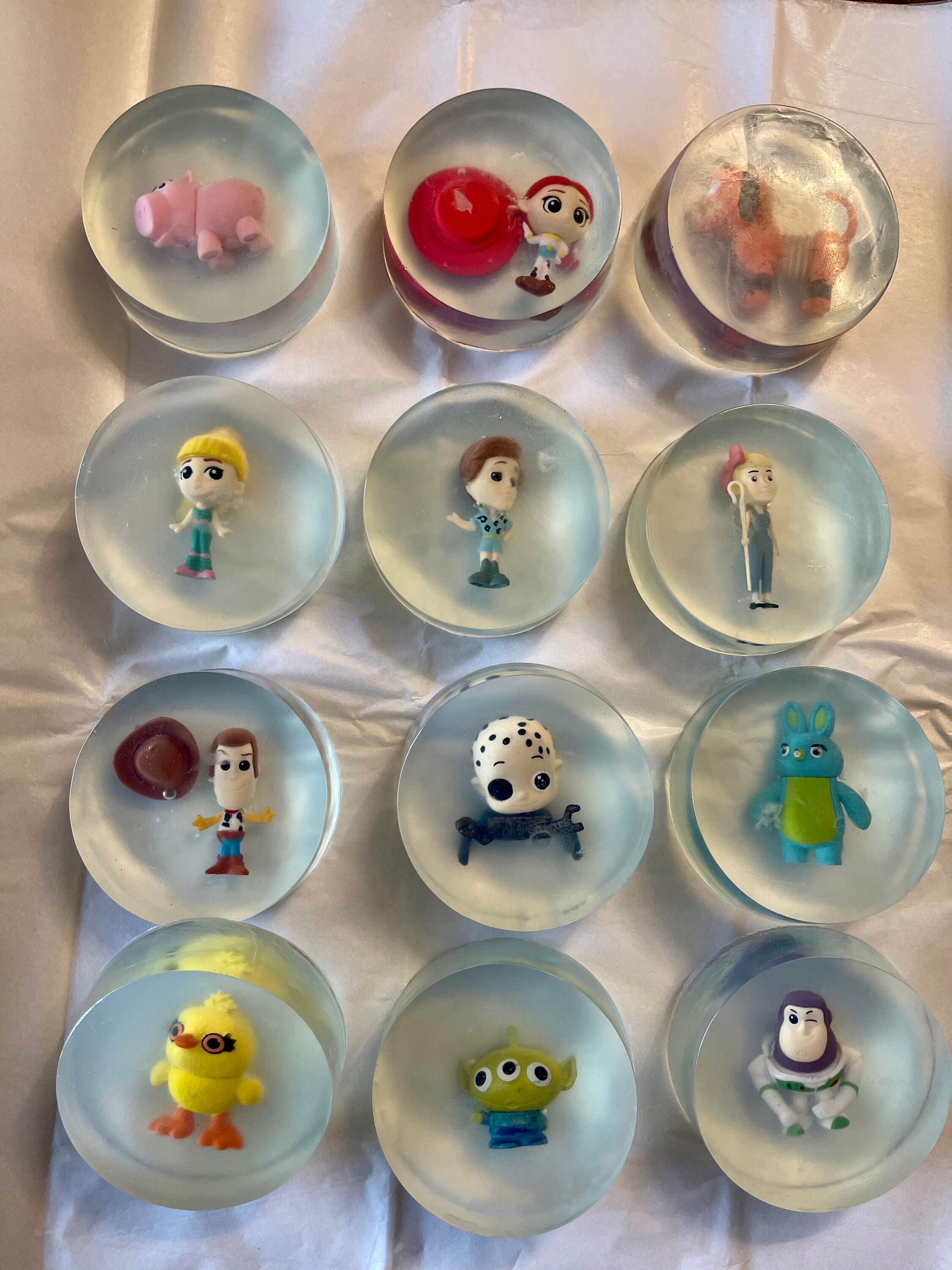 Toy Story Action Figure Soaps Just for Kids Fragranced in Baby Powder ...