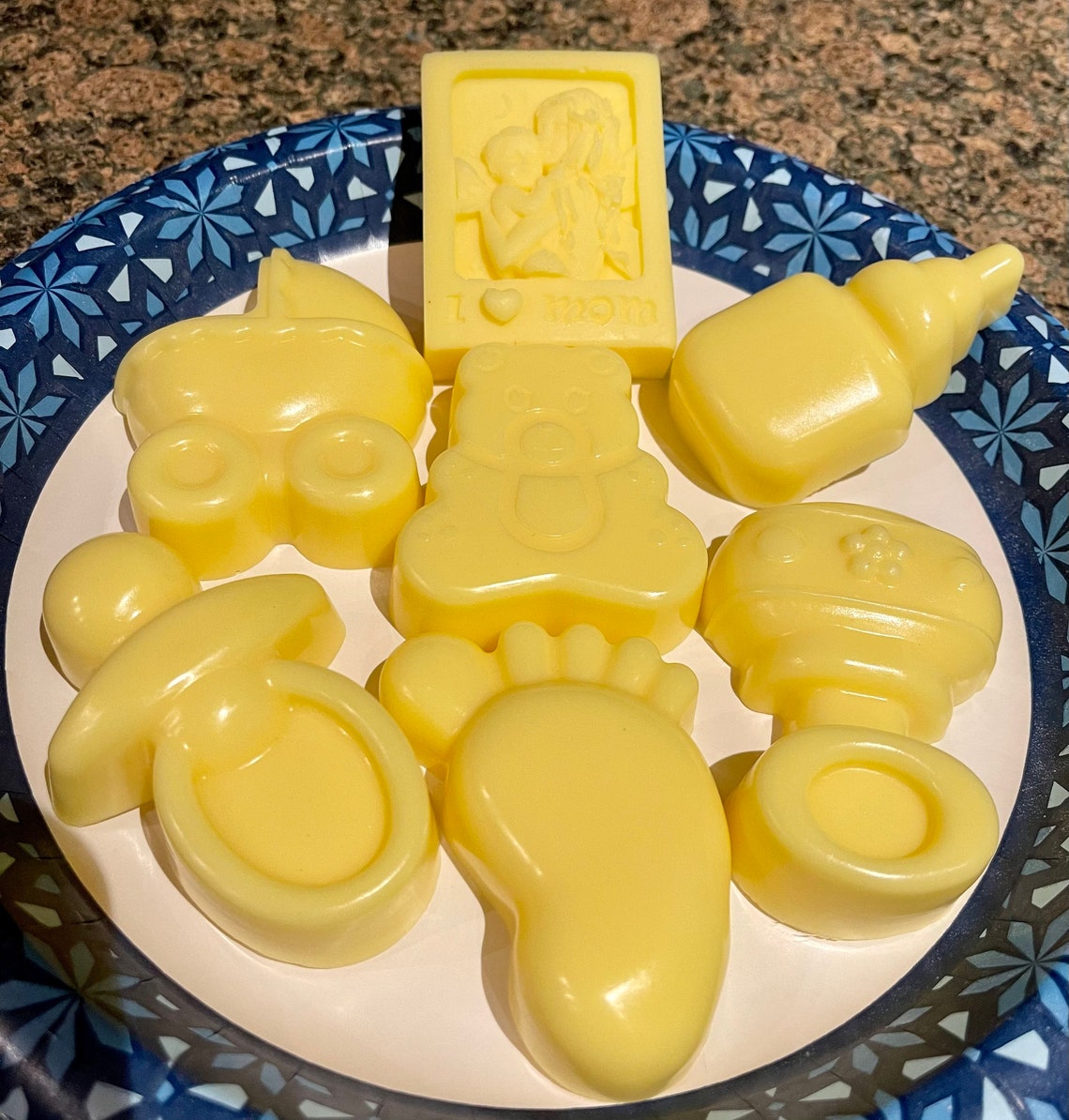 Baby Shower Soap Favors.. Cute Baby Theme Soaps in Baby Powder ...