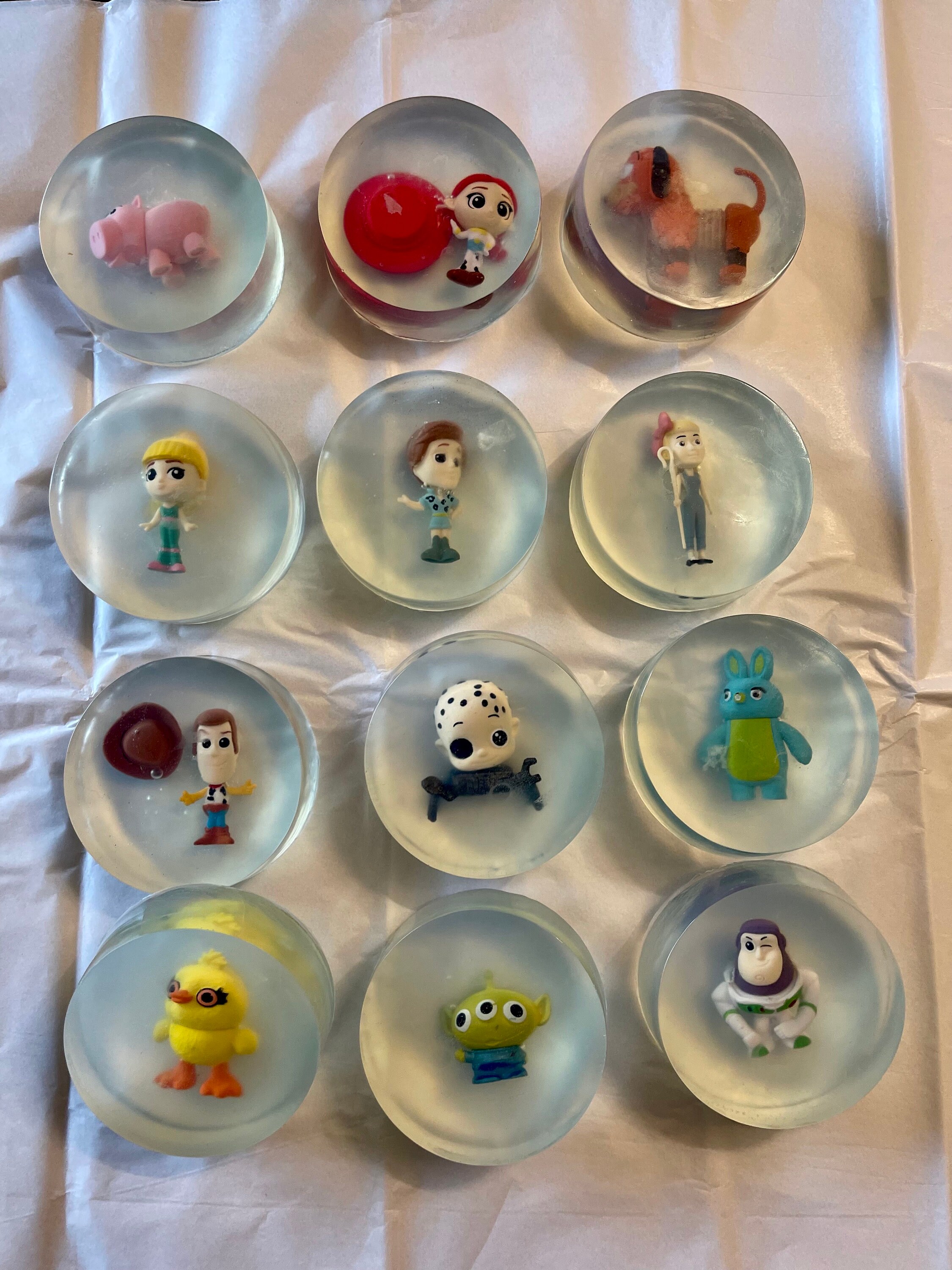 Toy Story Action Figure Soaps Just for Kids Fragranced in Baby Powder ...