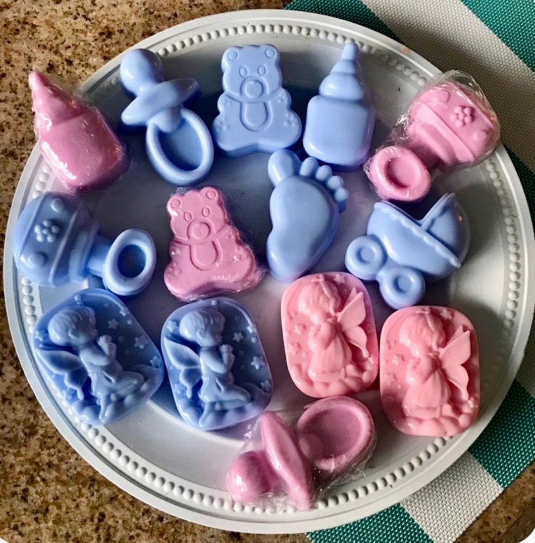 Baby Shower Soap Favors.. Cute Baby Theme Soaps in Baby Powder ...